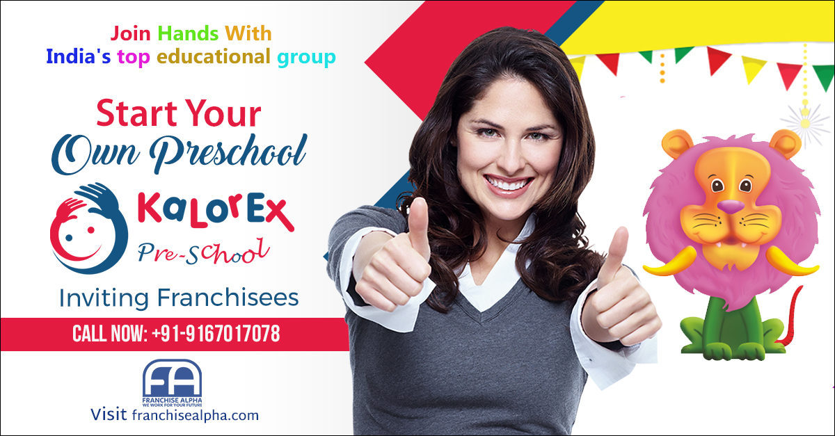 Kalorex Preschool Education Franchise In India | Call 9167017078